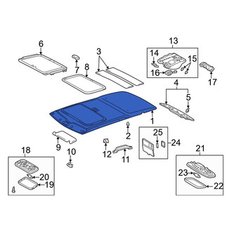 Toyota 4Runner Replacement Headliners — CARiD.com