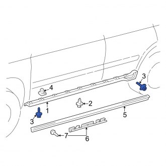 Toyota 4Runner Rocker Panels, Floor Pans, Moldings — CARiD.com