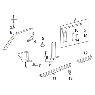 Toyota 4Runner OEM Chassis Frames & Body Parts | Tubs, Doors — CARiD.com