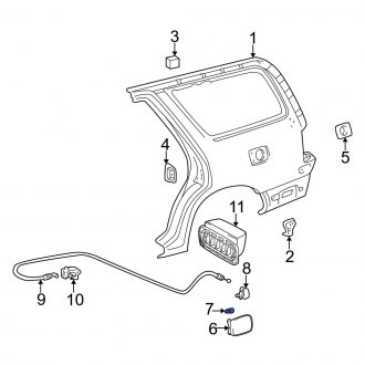 Toyota 4Runner OEM Exterior & Body Parts — CARiD.com