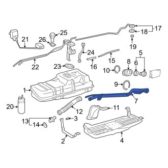 Toyota 4Runner OEM Fuel System Parts - Pumps, Lines | CARiD