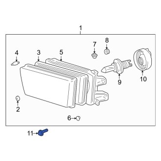 Toyota 4Runner OEM Headlights | Projector, LED, HID, Halo — CARiD.com