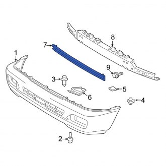 Toyota Land Cruiser Bumper Reinforcements & Energy Absorbers – CARiD.com