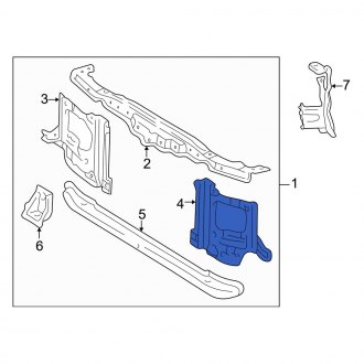 Toyota Land Cruiser OEM Header Panels & Parts — CARiD.com