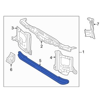 Toyota Land Cruiser Radiator Supports — CARiD.com