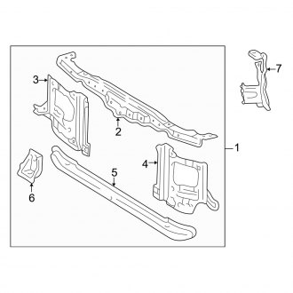 Toyota Land Cruiser Header Panels | CARiD