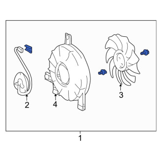 Toyota Land Cruiser A/C Condenser Fan Assemblies & Parts — CARiD.com