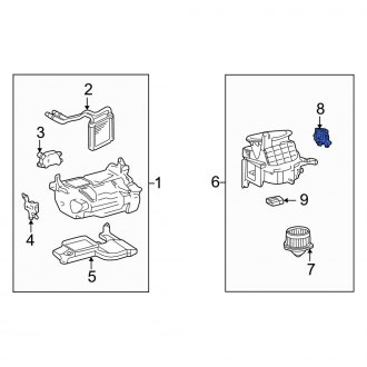 Toyota Land Cruiser Heater Control Valves — CARiD.com