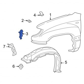 Toyota Land Cruiser OEM Fenders | Factory Front & Rear Fenders — CARiD.com