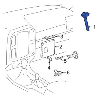 Toyota Land Cruiser OEM Ignition Parts - Coils, Spark Plugs | CARiD