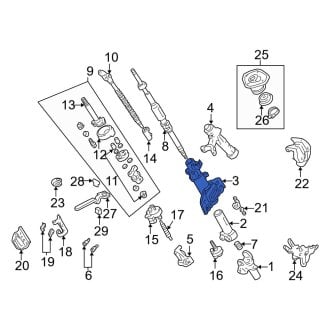 Toyota Land Cruiser Steering Columns, Shafts & Parts — CARiD.com