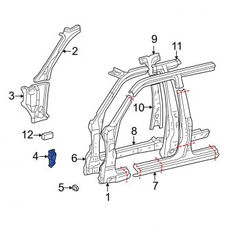 Toyota Land Cruiser Chassis Frames & Body Parts — CARiD.com