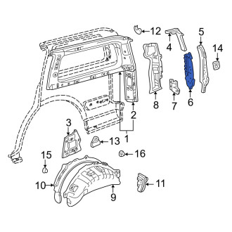 Toyota Land Cruiser OEM Quarter Panels & Parts | Rear & Front — CARiD.com