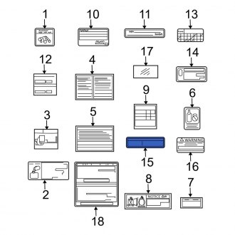 Toyota FJ Cruiser OEM Interior Components — CARiD.com