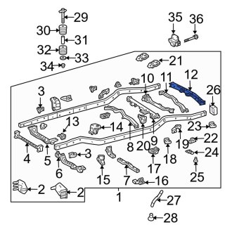 Toyota OEM Trailer Hitches | Hidden, Heavy & Light Duty — CARiD.com