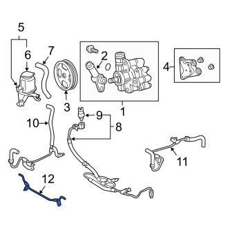 Toyota 4Runner Power Steering Cooling | Coolers, Lines — CARiD.com