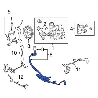 Toyota 4Runner OEM Steering Parts - Fluids, Pumps, Kits | CARiD