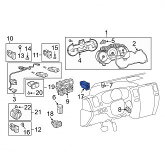 Toyota FJ Cruiser OEM Electrical Parts | Sensors, Switches — CARiD.com