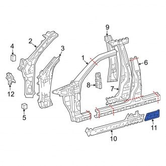 Toyota 4Runner Replacement Rocker Panels – CARiD.com