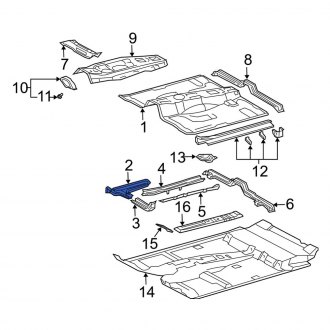 Toyota 4Runner Rocker Panels, Floor Pans, Moldings — CARiD.com