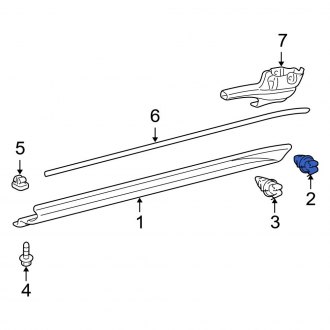 Toyota FJ Cruiser Replacement Hood Hardware — CARiD.com