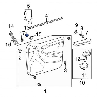 Toyota FJ Cruiser OEM Doors & Parts | Shells, Panels, Armrests — CARiD.com