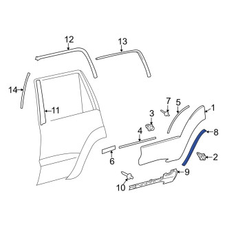 Toyota 4Runner Door Seals & Weatherstripping | CARiD
