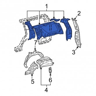 Toyota 4Runner OEM Quarter Panels & Parts | Rear & Front — CARiD.com