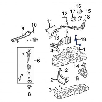 Toyota 4Runner OEM Fuel System Parts | Pumps, Lines — CARiD.com