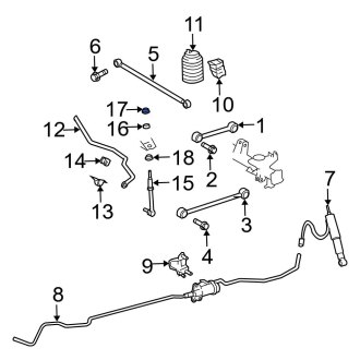 Toyota 4Runner OEM Suspension Parts | Shocks, Struts — CARiD.com