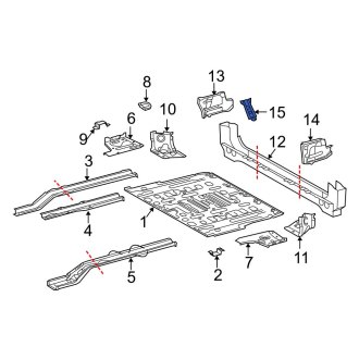 Toyota FJ Cruiser Rocker Panels, Floor Pans, Moldings — CARiD.com