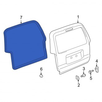 Toyota 4Runner Trunk & Tailgate Seals — CARID.com