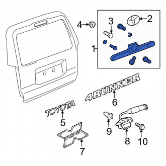 Toyota 4Runner Replacement Trunks & Tailgates | CARiD