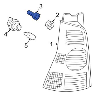 Toyota 4Runner OEM Tail Lights | LED, Fiber Optic — CARiD.com