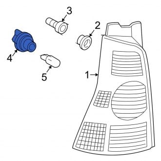 Toyota 4Runner OEM Tail Lights - LED, Fiber Optic | CARiD