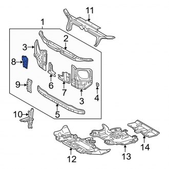 Toyota FJ Cruiser OEM Header Panels & Parts — CARiD.com
