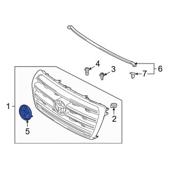 Toyota Land Cruiser Grille Frames & Moldings — CARiD.com
