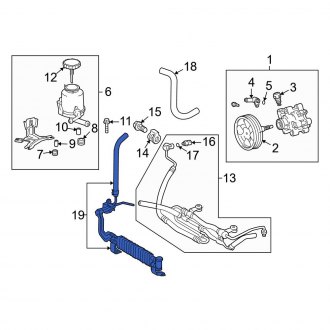 Toyota Power Steering Cooling | Coolers, Lines & Brackets — CARiD.com