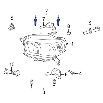 Toyota Yaris OEM Header Panels & Parts — CARiD.com