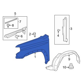 Toyota OE™ Fenders | CARiD