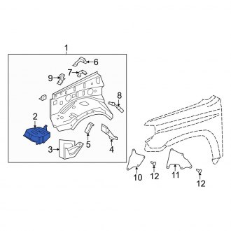Toyota FJ Cruiser OEM Doors & Parts - Shells, Panels, Armrests | CARiD
