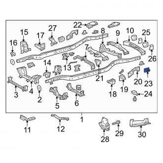 Toyota FJ Cruiser Chassis Frames & Body Parts | CARiD