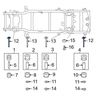 Toyota FJ Cruiser Chassis Frames & Body Parts — CARiD.com