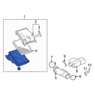 Toyota 4Runner OEM Air Intake Parts - Filters, Manifolds | CARiD