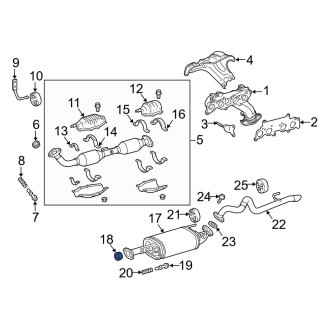 Toyota 4Runner OEM Exhaust Parts | Systems, Tips, Pipes — CARiD.com