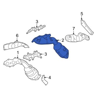 Toyota FJ Cruiser OEM Exhaust Parts - Systems, Tips, Pipes | CARiD