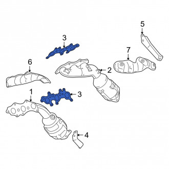 Toyota FJ Cruiser OEM Exhaust Parts - Systems, Tips, Pipes | CARiD