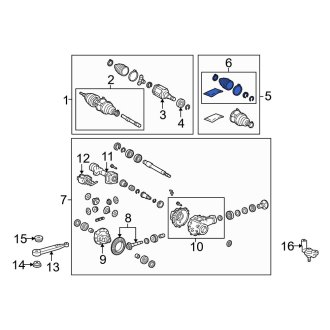 Toyota FJ Cruiser CV Joints, Boots & Components – CARiD.com