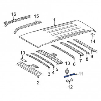Toyota RAV4 Replacement Roofs & Components – CARiD.com