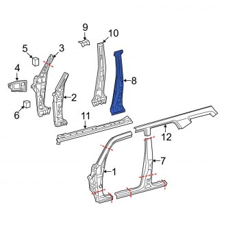 Toyota 4Runner Chassis Frames & Body Parts — CARiD.com